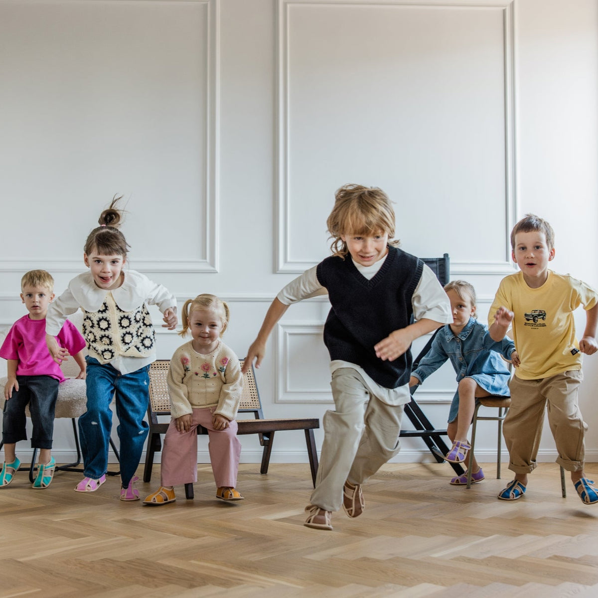 Milash barefoot papuče - model RACHEL - Béžové